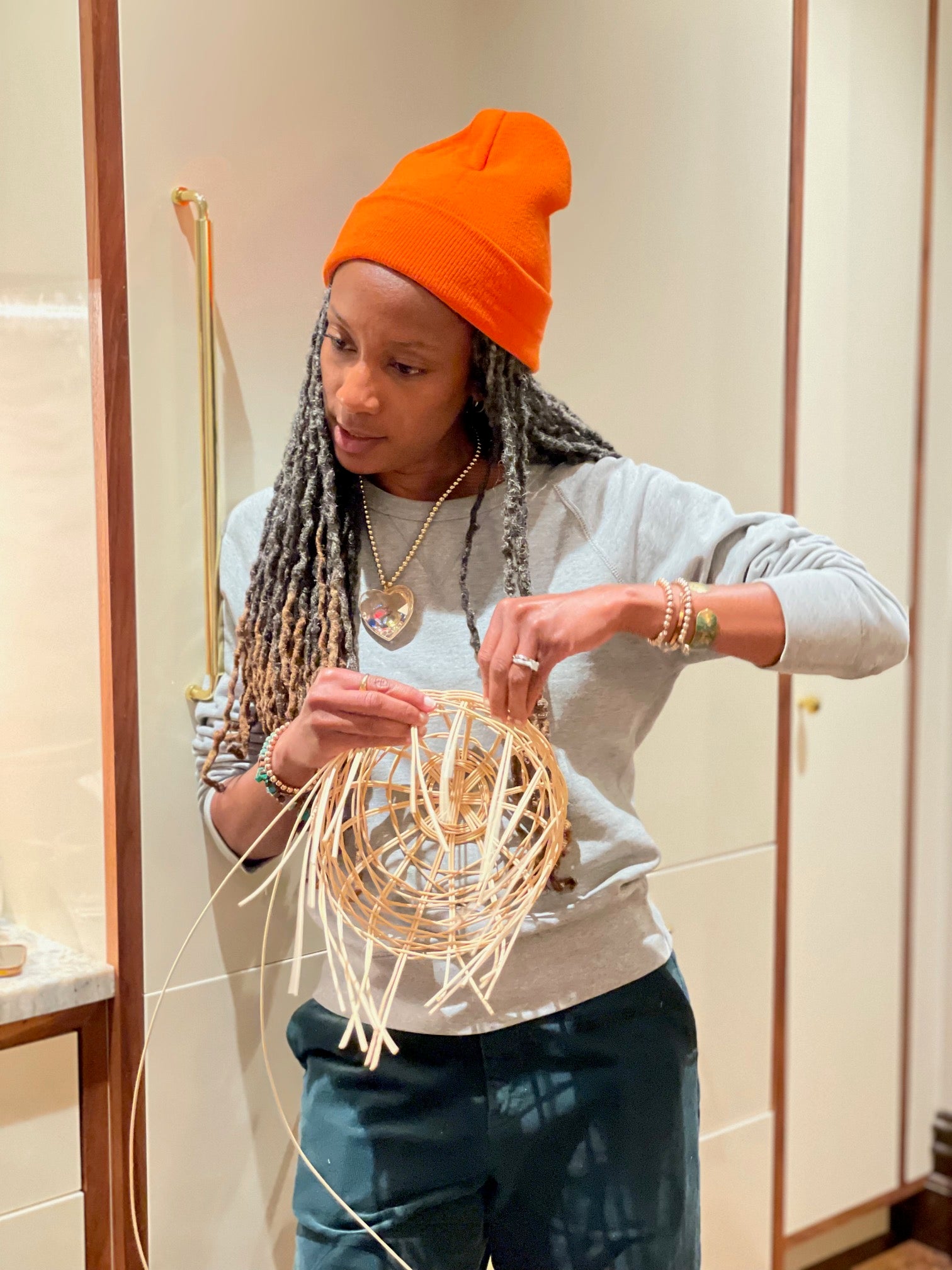 Shaker Onion Basket Weaving Circle – UNDERWATER WEAVING STUDIO