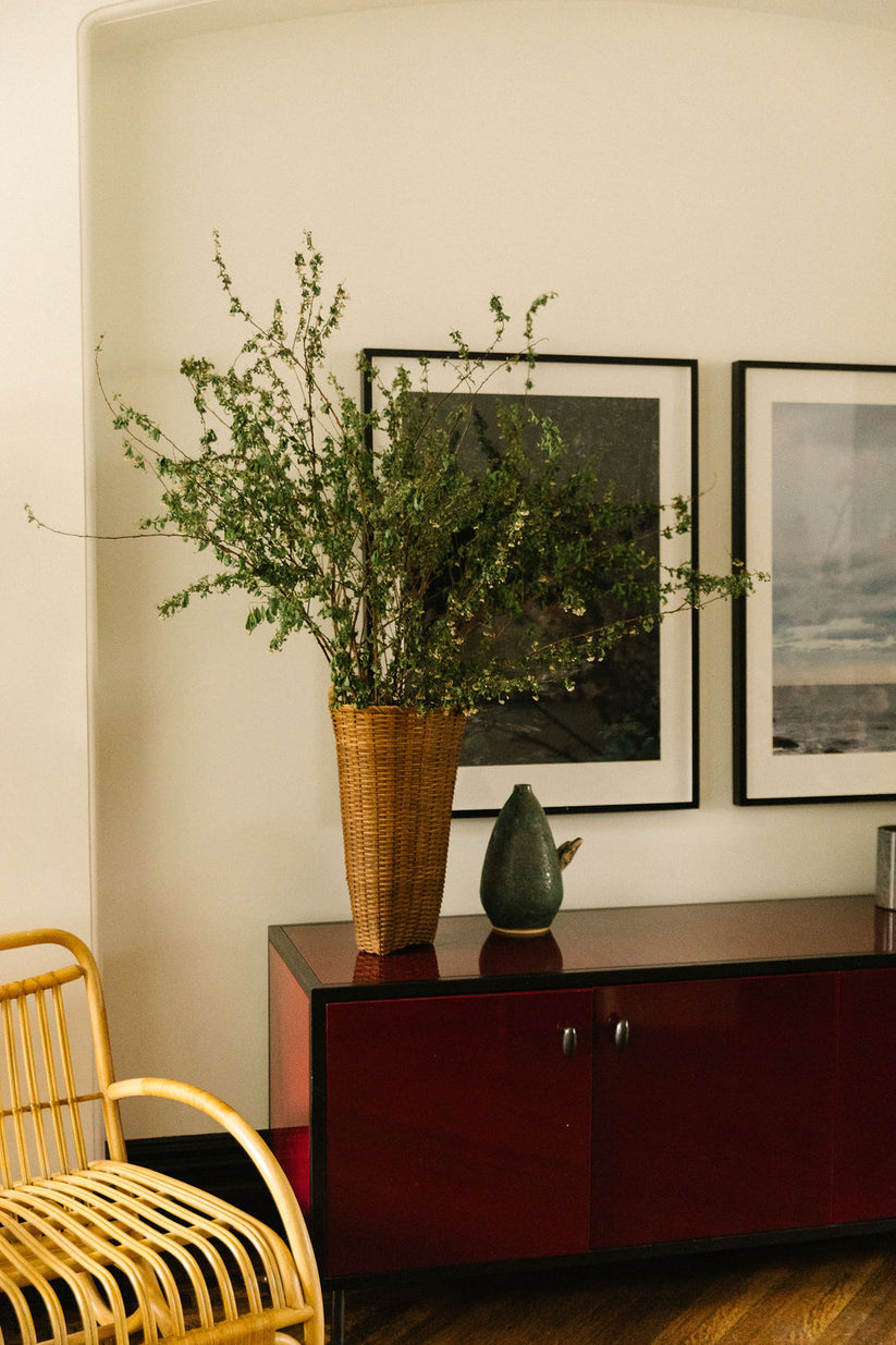 Cornet Wall Basket, Long – UNDERWATER WEAVING STUDIO